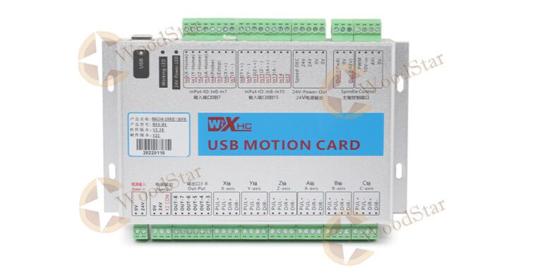 Mach4 3/4/6 Axis USB Motion Card Interface 2000KHz | WoodStar